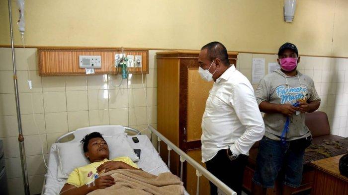 Gubernur Edy Rahmayadi Jenguk Korban Selamat dari Banjir Bandang Sibiru ...