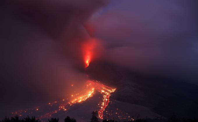 Protokoler Presiden Mulai Survei di Sinabung - Tribun-medan.com