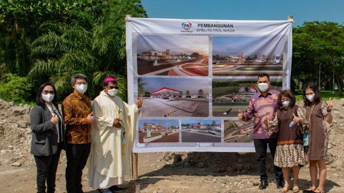 Hendrik Sitompul Perluas Ladang Bisnis di Sumut, Bangun SPBU dan Gedung ...