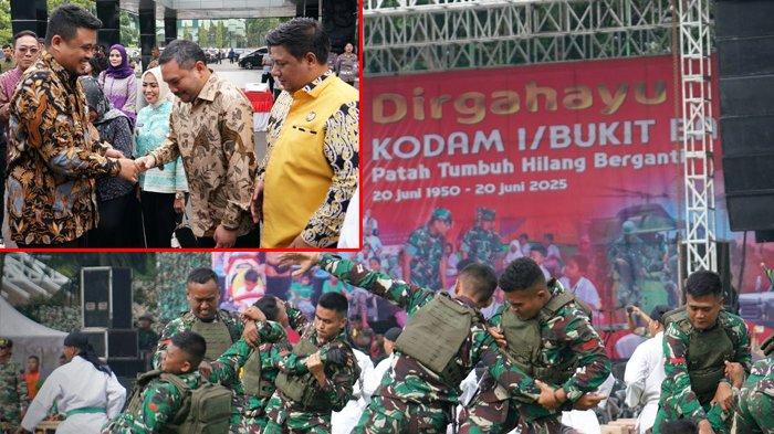 Bupati Pakpak Bharat Franc Tumanggor Hadiri Perayaan Ulang Tahun Kodam ...