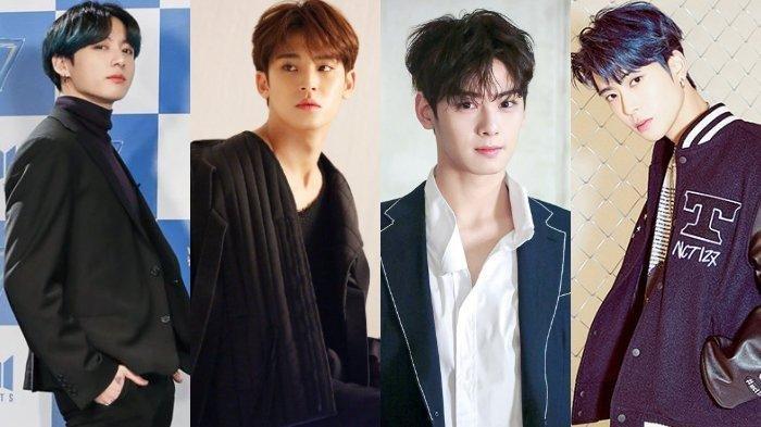 Jungkook BTS, Jaehyun NCT, Migyu Seventeen & Cha Eun Woo ASTRO Main ke Klub di Itaewon saat ...