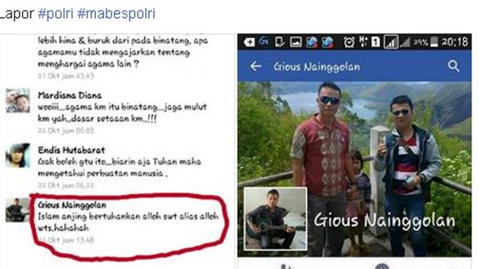 Posting Ujaran Kebencian Terhadap Islam Netizen Laporkan Orang Ini ...