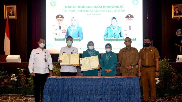 SUMUT DARURAT NARKOBA, Istri Gubernur Gandeng BNN Lakukan Pemberantasan - Tribun-medan.com