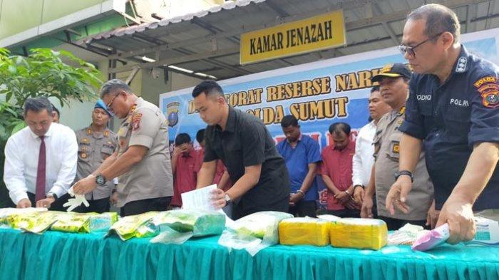 BREAKING NEWS, Polda Sumut Gulung 2 Jaringan Internasional, Sita Sabu 22 Kg dan 11 Ribu Ekstasi ...