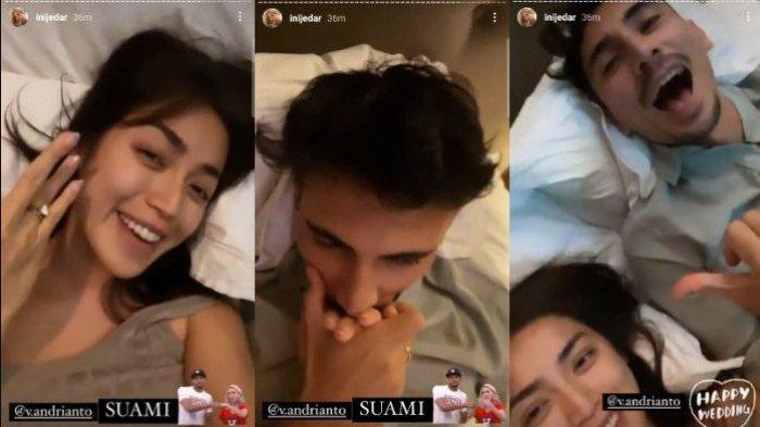 JESSICA Iskandar Pamer Kemesraan di Atas Ranjang Bersama Vincent ...