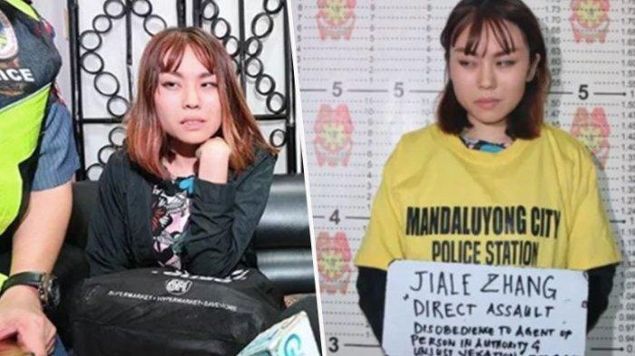 Detik-detik Mahasiswi Cantik Siramkan Puding pada Polisi yang Hentikannya, Ini Rekamannya ...