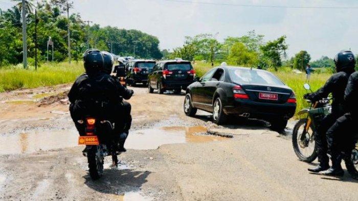 Gubernur Lampung Kena Prank, Jokowi Malah tak Lewat Jalan yang Diperbaiki hingga Mobil Masuk ...