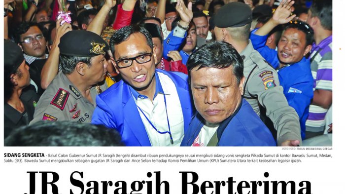 JR Saragih Tidak Otomatis Lolos Ikut Pilgub Sumut 2018, Leges Ijazah ...