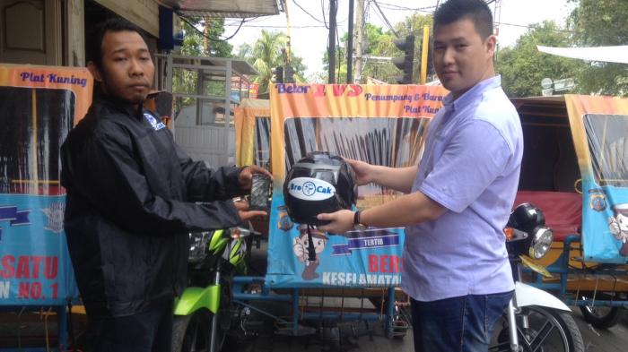 Becak Online Hadir di Medan - Tribun-medan.com