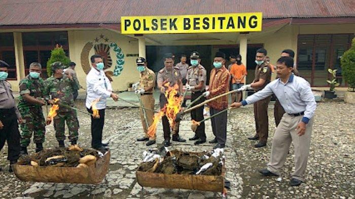 Wilayah Hukum Polsek Besitang Awasi 2 Kecamatan, 14 Desa dan 3 Kelurahan - Tribun-medan.com
