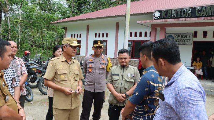 Bersama Forkopimda, Kapolres Nias Selatan Patroli Rekapitulasi Suara di PPK - Tribun-medan.com