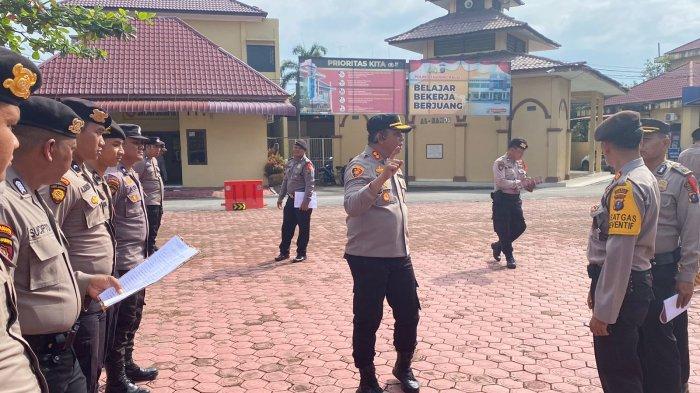 AKBP Yon Edi Winara Permantap Kemampuan Pleton Dalmas Polres ...