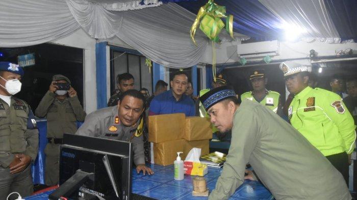 Kapolres Tapteng Bersama Forkopimda Tinjau Pos Pengamanan Ops Ketupat Toba 2023 - Tribun-medan.com