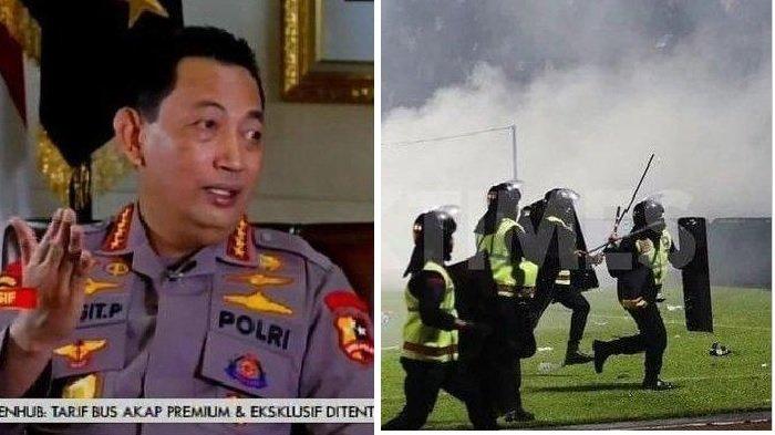 Penjelasan Kapolri Ada 11 Polisi Terduga Tembakkan Gas Air Mata di Kanjuruhan - Tribun-medan.com