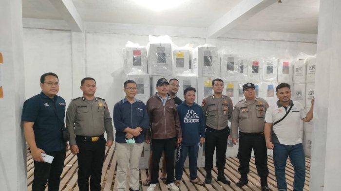 Polres Pematangsiantar Kawal Ketat Distribusi Logistik Pemilu Dari PPK Hingga Gudang KPU ...