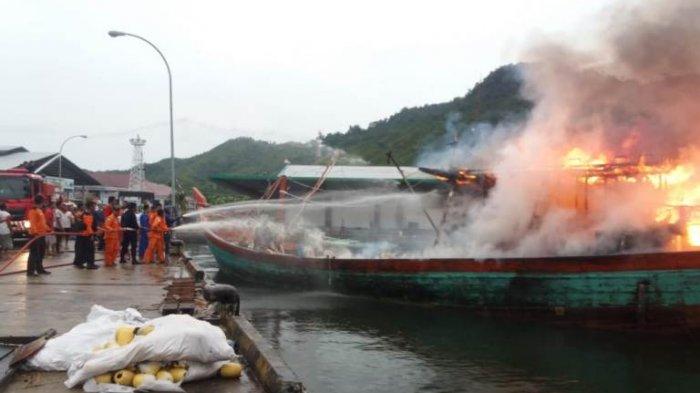 Ini Kronologi Kebakaran Kapal Nelayan di Sibolga yang Tewaskan 2 ABK - Tribun-medan.com