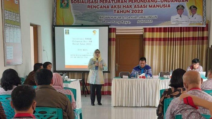 Aktif Berkolaborasi dalam Pemajuan HAM, Kanwil Kemenkumham Sumut Hadiri Rapat Sosialisasi RANHAM ...