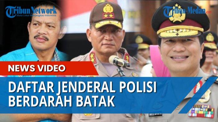 DAFTAR Jenderal Polisi Berdarah Batak, 5 Orang Baru Dilantik Kapolri Jenderal Idham Aziz di ...