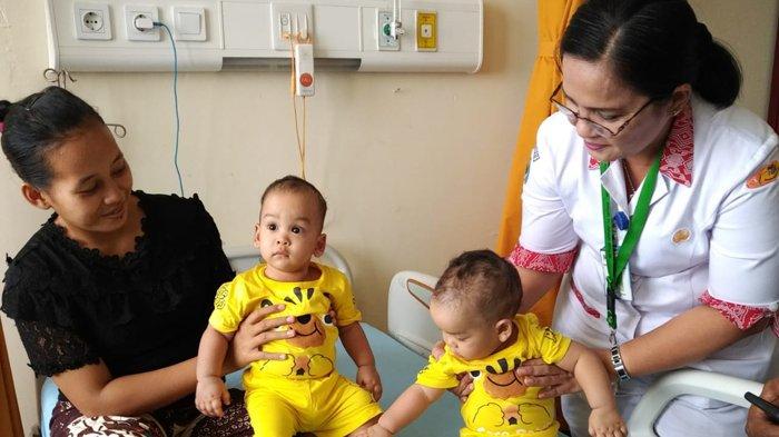 Bikin Gemes, Lihat Potret Terbaru Bayi Kembar Adam dan Malik Pascaoperasi di RSUP Adam Malik ...