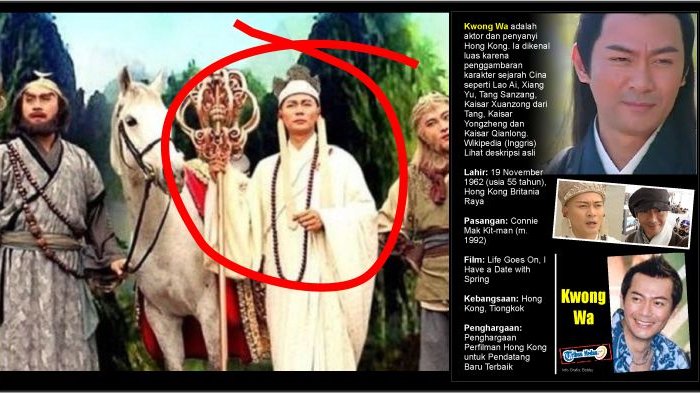 Masih Ingat Biksu Tong dalam Serial Kera Sakti? Anaknya Kini Tumbuh ...