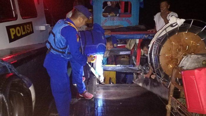 Tim Patroli Sat Pol Airud Polres Tanjung Balai Kejar Kapal KM Batera Malindo yang Datang dari ...