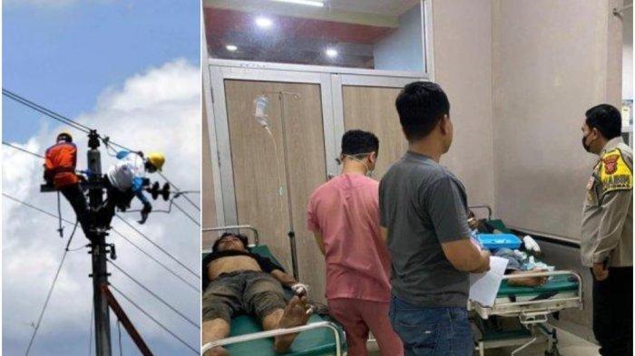 Kronologi 12 Orang Tersengat Listrik Sekaligus saat Pasang Tiang Internet di Sukabumi, 1 Orang ...