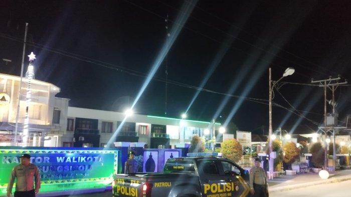 Kryd Polres Nias Antisipasi Gangguan Kamtibmas Di Gunungsitoli Tribun