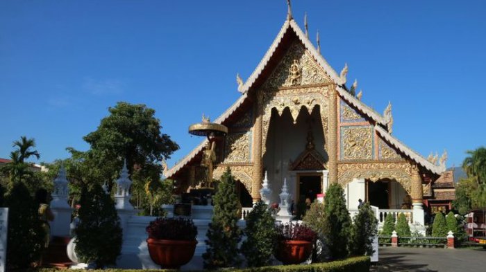 Liburan ke Chiang Mai Thailand, Kuil Tua Sejak Tahun 1345 Jadi ...
