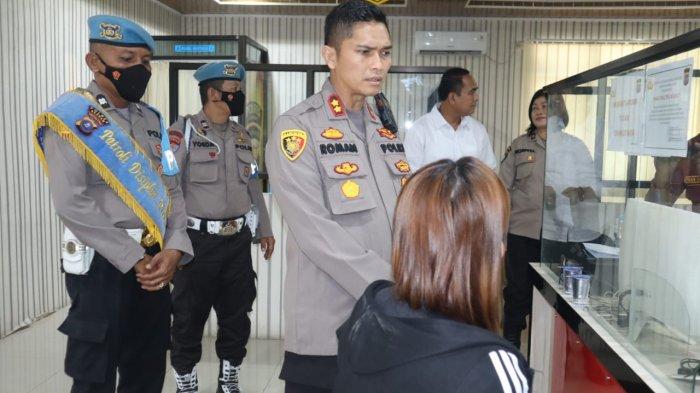 Pastikan Pelayanan Baik, Kapolres Asahan Sidak Pelayanan SPKT - Tribun-medan.com