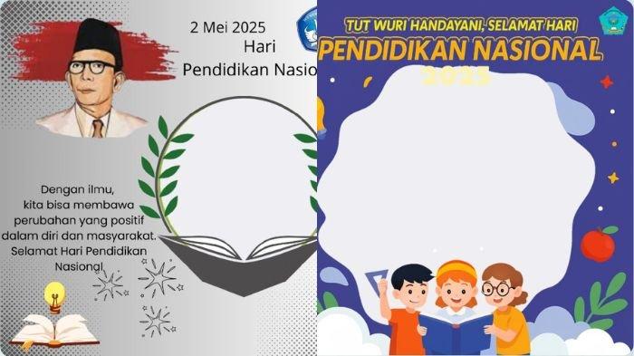 Kumpulan Link Twibbon Hardiknas 2025 yang Bisa Kamu Jadikan Foto Profil ...