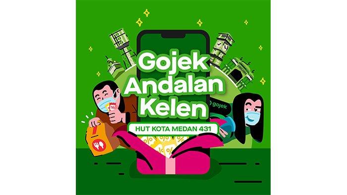 Gojek Tawarkan Promo Spesial HUT Kota Medan, Berlaku Satu Bulan Loh - Tribun-medan.com