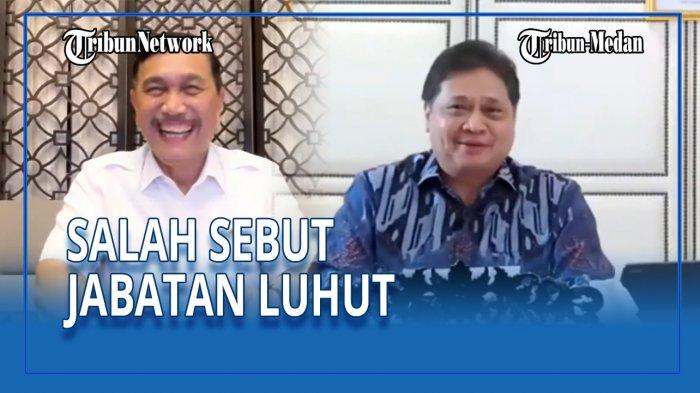 Luhut Pandjaitan Tertawa: Dipindahin Jabatan Saya - Tribun-medan.com