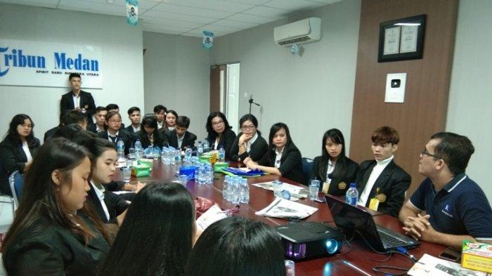 Mahasiswa USM-Indonesia Belajar Manajemen Media Massa ke Tribun Medan ...