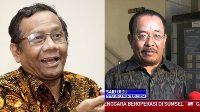 Mahfud MD Blak-blakan Akui Kekagumannya pada Said Didu, Kenapa Ya? - Tribun-medan.com