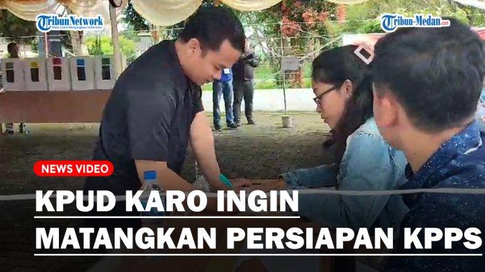 Simulasi TPS Real, KPUD Karo Ingin Matangkan Persiapan KPPS Jelang ...