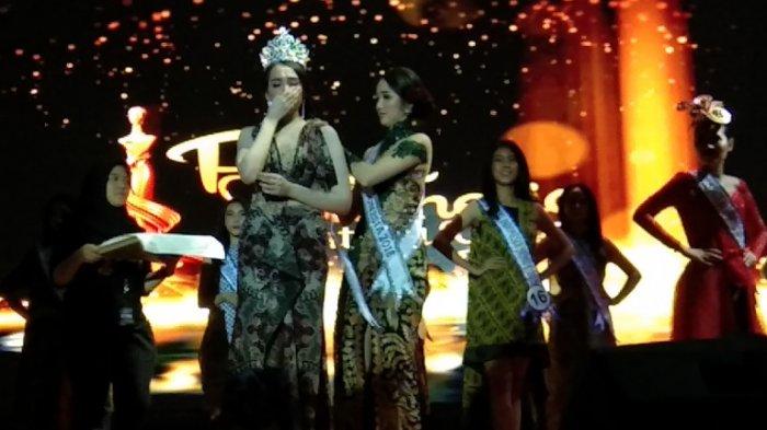 Raih Gelar Putri Indonesia Sumut 2020, Meghna Sharma Menitikkan Air ...