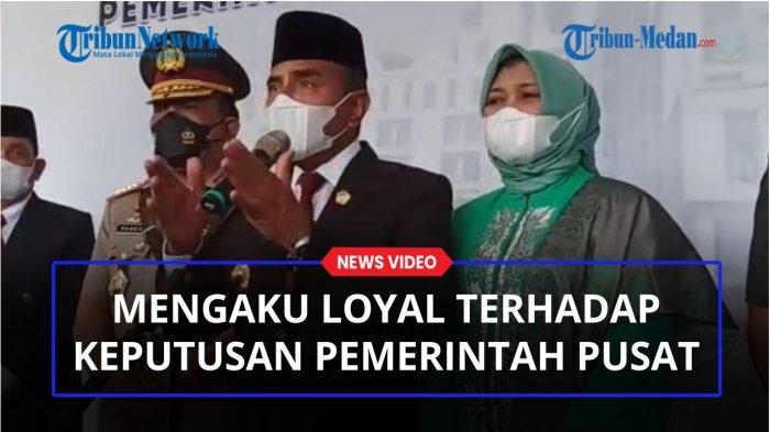 GUBERNUR Edy Rahmayadi Lantik Pj Bupati Tapteng dan Pj Wali Kota Tebingtinggi - Tribun-medan.com