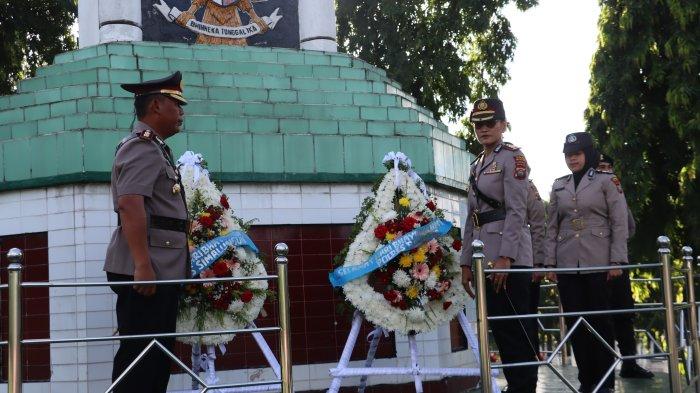 Kapolres Pematangsiantar Pimpin Ziarah dan Tabur Bunga di TMP Nagur Sambut Hari Bhayangkara ke ...
