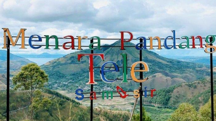 TRAVEL: Menara Pandang Tele, Miliki Keindahan Sudut Pandang Danau Toba ...