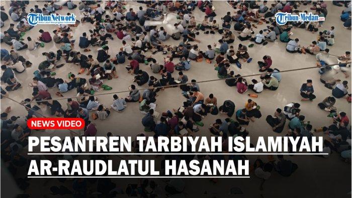 Ribuan Santri Tadarus Bersama di Bulan Ramadan dengan Bentuk Lingkaran ...