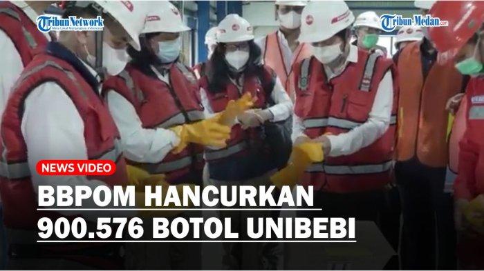 BBPOM Hancurkan 900.576 Botol Unibebi Cough Sirup yang Dinilai ...