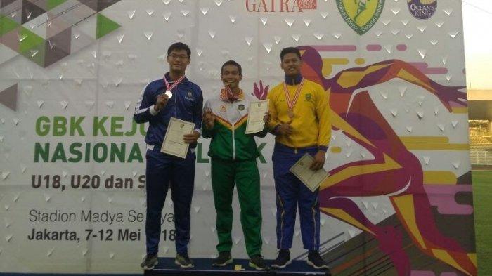 Kejurnas Atletik 2019, Atlet Tolak Peluru Syahrial Saingi Senior Rebut ...
