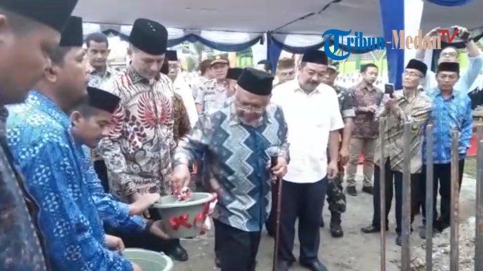 Musa Rajekshah Letakkan Batu Pertama Pembangunan Gedung Baru di ...