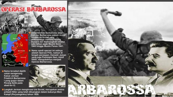 Operasi Barbarossa yang Mengerikan, Benarkah Rusia Tanah Terkutuk Bagi ...