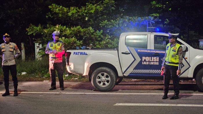 Antisipasi Geng Motor dan Balap Liar, Polres Langkat Laksanakan Patroli Razia - Tribun-medan.com