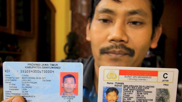 Tuhan Salah Sambung di Selembar KTP - Tribun-medan.com