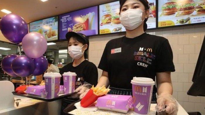 SEMPAT Viral, McDonalds di Medan Resmi Keluarkan Menu Spesial BTS Meal Hari ini, Simak Cara ...