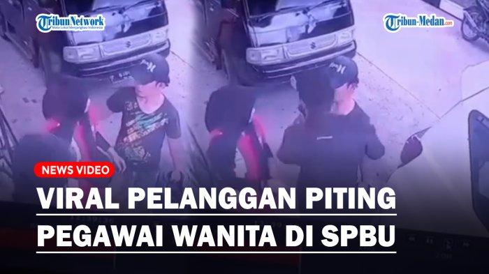Viral Pelanggan Piting Karyawan Perempuan dari Belakang di SPBU ...