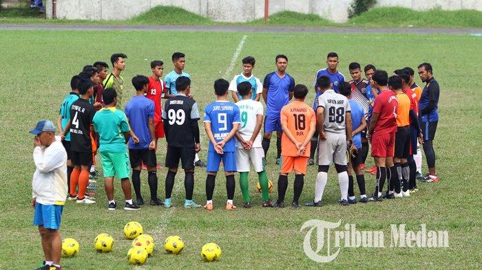Foto-Foto Pemain Mengikuti Program Pelatda Pra-PON Sumut di Stadion Mini USU - Tribun-medan.com