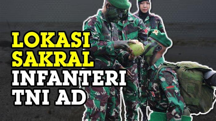 Melihat Lokasi Sakral TNI AD, di sini Prajurit Infanteri Rindam I BB ...